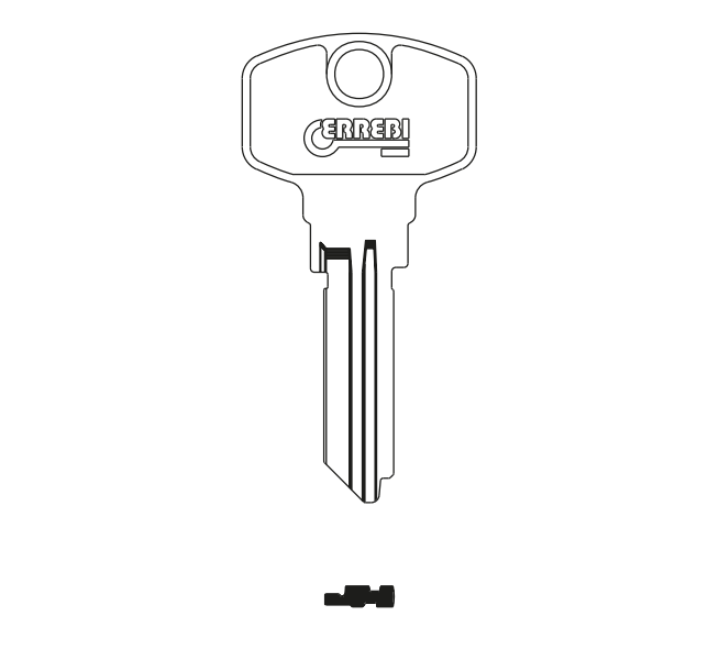 Yale Replacement Key Blanks | Errebi - THM