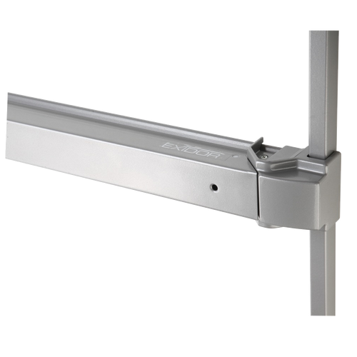 EXIDOR 402 Touch Bar Panic Bolt - Silver Enamelled | THM