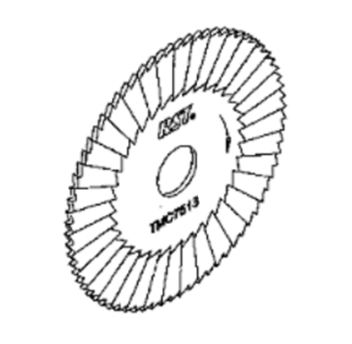 Mancuna Key Machine HSS Side/Face/Lever Cutter | TMC7513 70x12.7x1.3mm