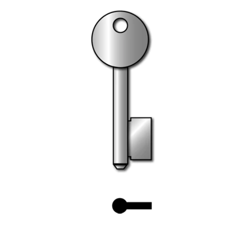 Squire TS195 Steel Padlock Key Blank (HS1 6 Lever) | RST 195 SKS 398 - THM