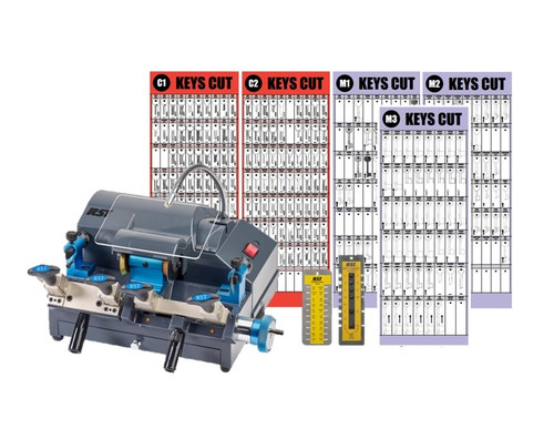 RST TM800 Dual Machine Starter Package - For Cylinder and Mortice Keys