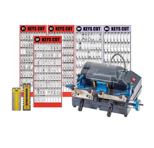 RST TM800 Dual Machine Starter Package - For Cylinder and Mortice Keys