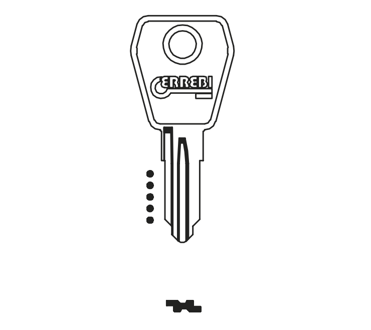 LF Lowe & Fletcher / Euro Locks Replacement Key Blanks - THM