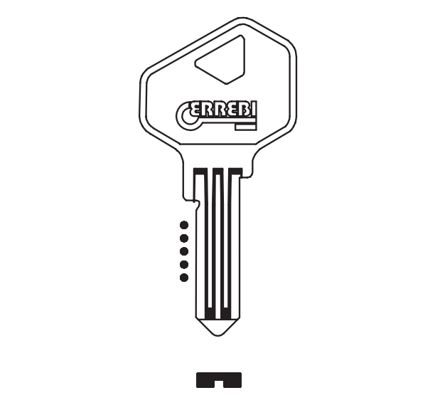 LF Lowe & Fletcher / Euro Locks Replacement Key Blanks - THM