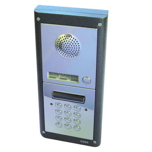 VIDEX 4K Series Audio 1 Way Intercom Kit Complete With Keypad - Surface ...