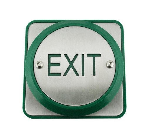 Stainless Steel Exit Button - Extra Large | IP66 Rated