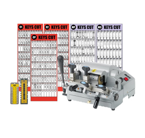 RST TM855 Dual Key Cutting Machine Starter Package | THM