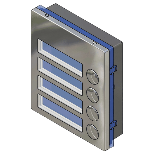 VIDEX 4K Series Extension Panel - 4 Button | THM