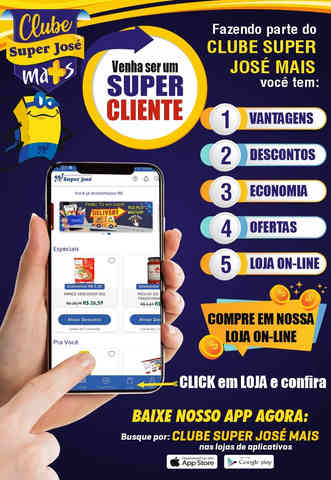Supermercado Super José Mais Vantagens a Você