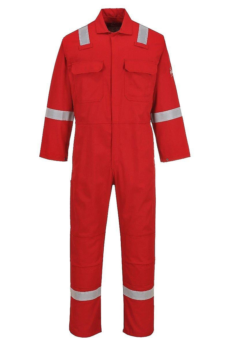 pmr-safety-100-safety-coverall-full-sleeve-210gsm-with-reflective-tape-red