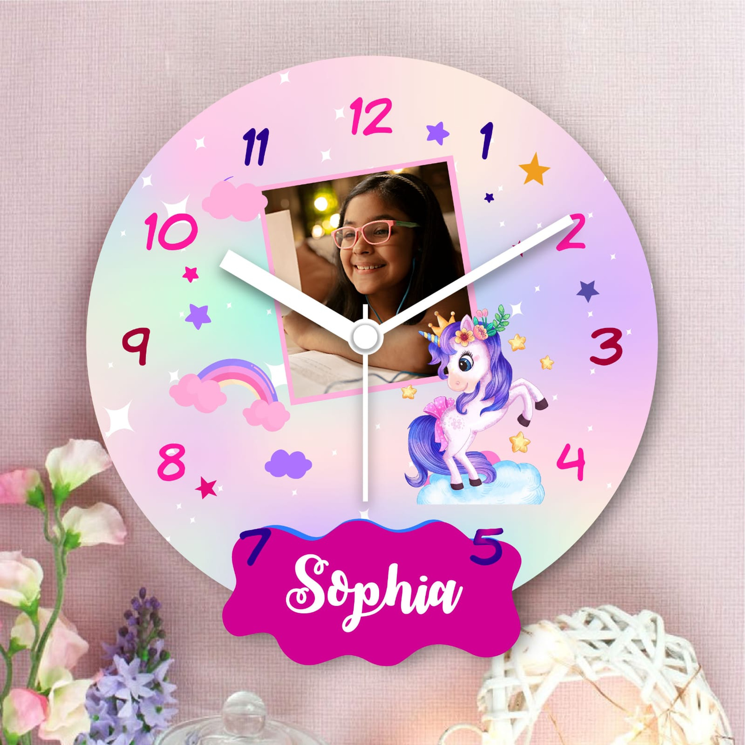 Personalized Clock Frame | Awwsme Gifts