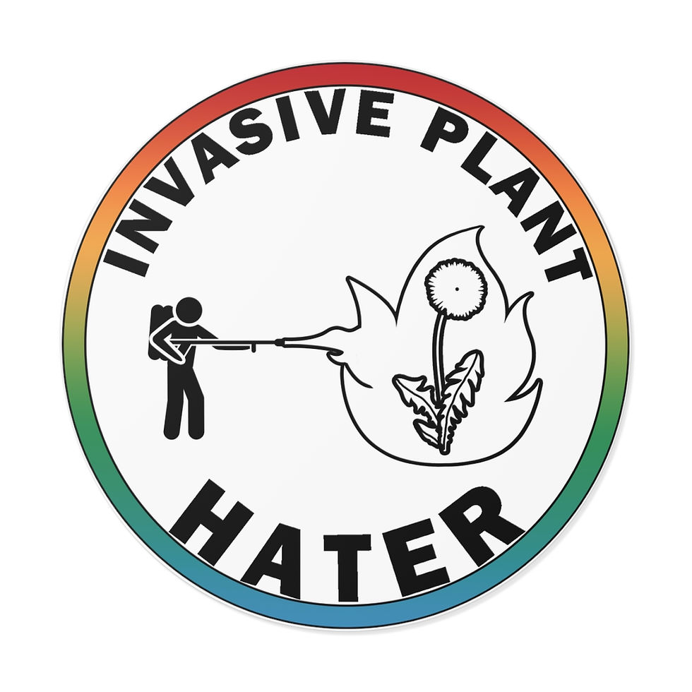 Invasive Plant Hater Sticker | Phoenix Conservancy