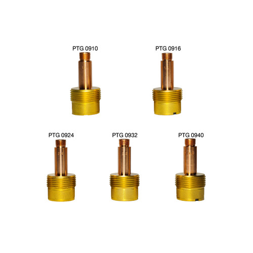 คอลเลทบอดี้ Large Gas lens Size 1.0 - 4.0mm พลัง | Weld Master