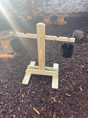 EYFS Giant Wooden Scales | Timberlee Design