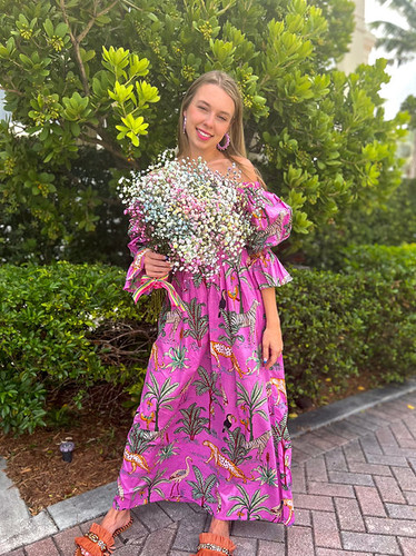 *SALE* Penelope Dress | It's a Jungle Out There! | Pink | Snappy Turtle