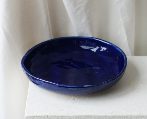 Deep blue big bowl | Crooked Garden
