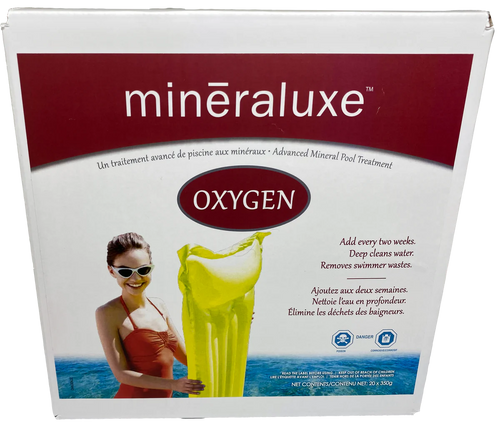 Mineraluxe Oxygen for Pools 20 x 350g | Water Care Online