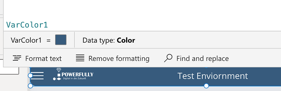 Power Platform: Use different colors for Test and Production environment