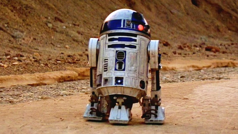 Smile generating robots... R2D2 (Astromech robots in Star Wars)