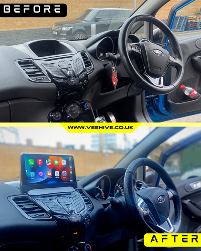 Ford Fiesta MK7/7.5 VEEHIVE Screen Upgrade 2 w/ built in wireless ...
