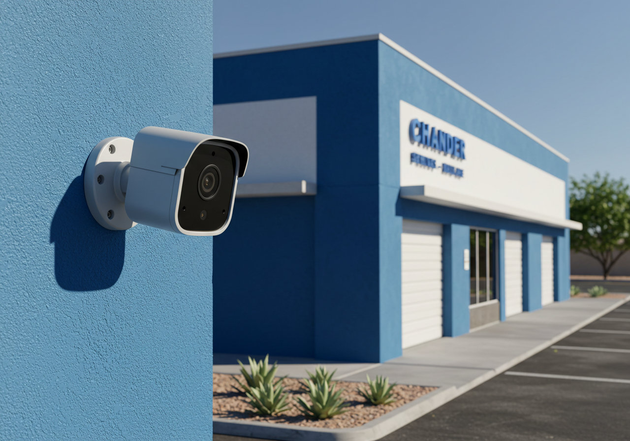 Chandler Business Security Cameras | No Contracts | Valleywide Security Co