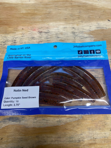 Nolin Ned - Pumpkin Seed Brown | Jolly Bait Company