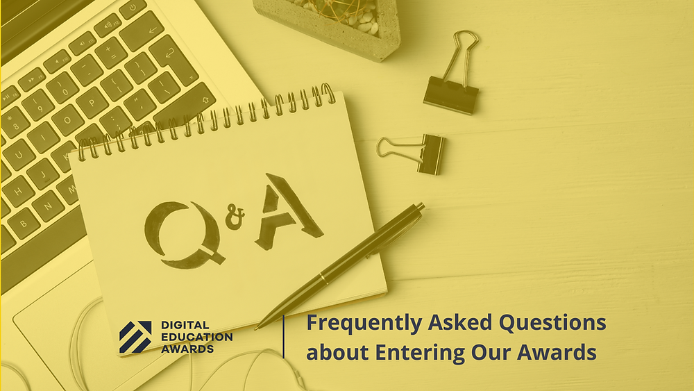 Frequently Asked Questions about Entering Our Awards