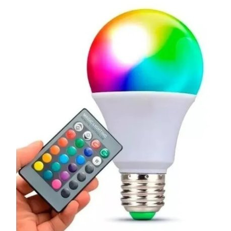 Foco led rgb 10w con control | Cyc