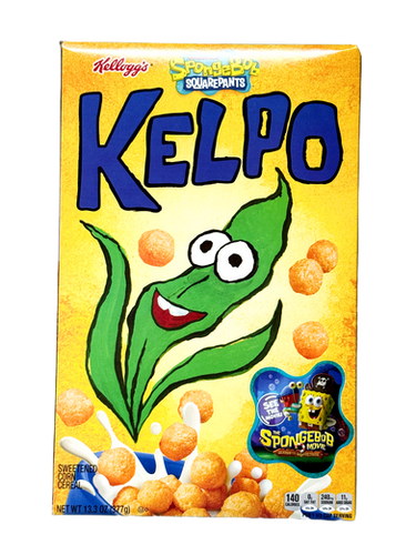 Kellogg's SpongeBob Squarepants Kelpo Cereal | The Perk - Grocery Imports