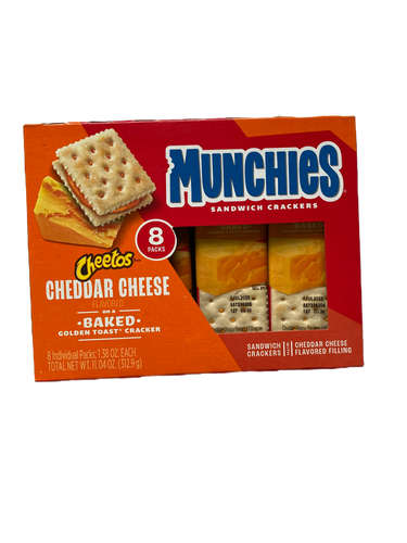 Munchies Cheeto Cheddar Cheese Sandwich Crackers | The Perk - Grocery ...