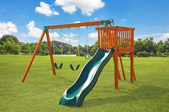 the swing set