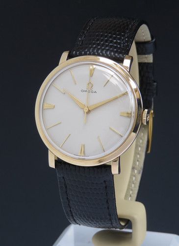 Solid 9ct Gold Omega Slimline Calibre 520 c1959 | Mysite 2