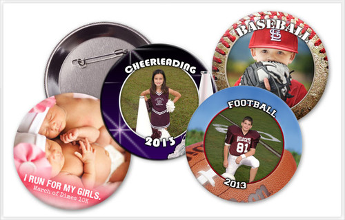 Personalized Photo Buttons | Solutions Giant