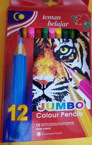 12 Jumbo Crayons | Solutions Giant
