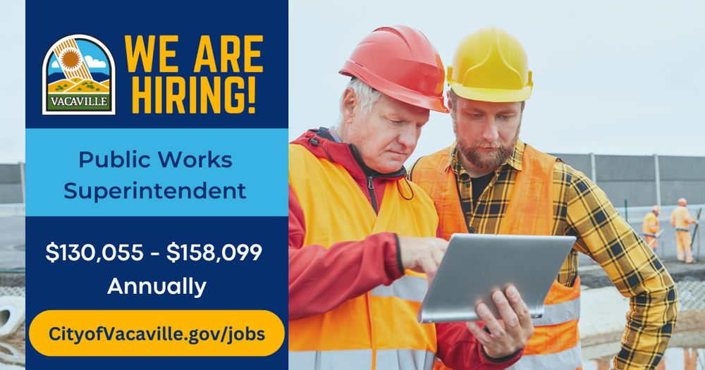 City of Vacaville - Public Works Superintendent | MSA