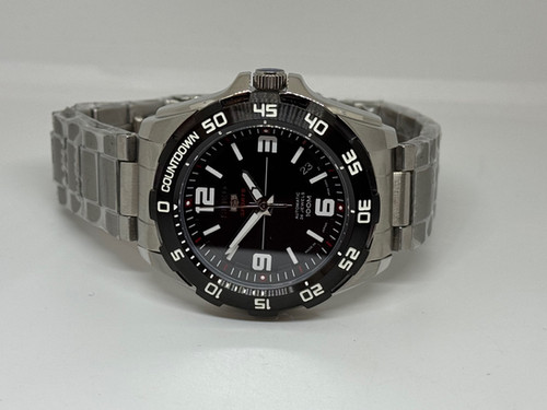 Seiko 5 Sports Automatic 24jewels Black Countdown | AresWatchMexico