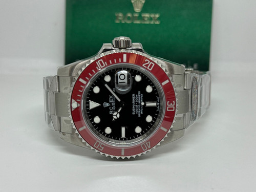 Rolex Submariner Cherry Red Bezel Swiss | AresWatchMexico