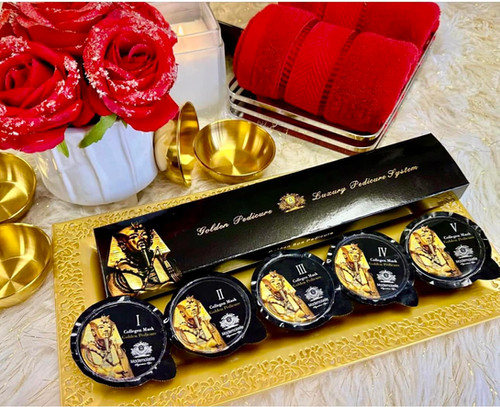LUXURY GOLDEN SPA PEDICURE 5in1 case/170 box | vbstrading