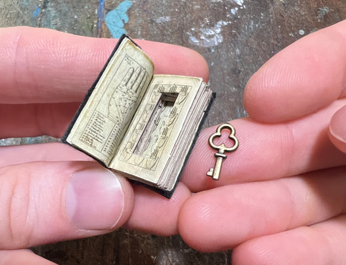 Miniature Book with Secret Compartment & Key | LadyDelaney