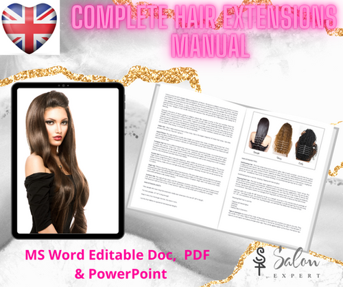 All Systems Hair Extension Editable Training Manual | Salonexpert