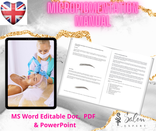 Micropigmentation PMU Editable Training Manual