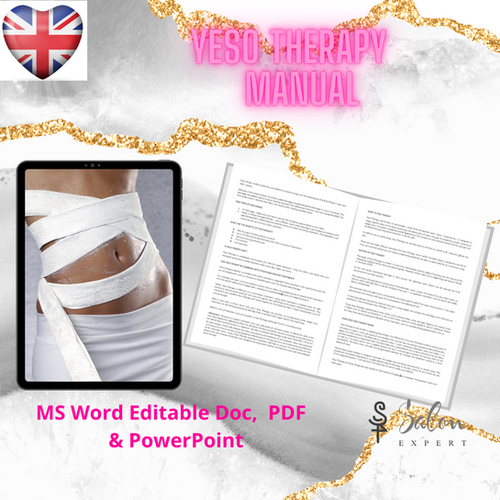 Yeso Therapy Editable Training Manual | Salonexpert