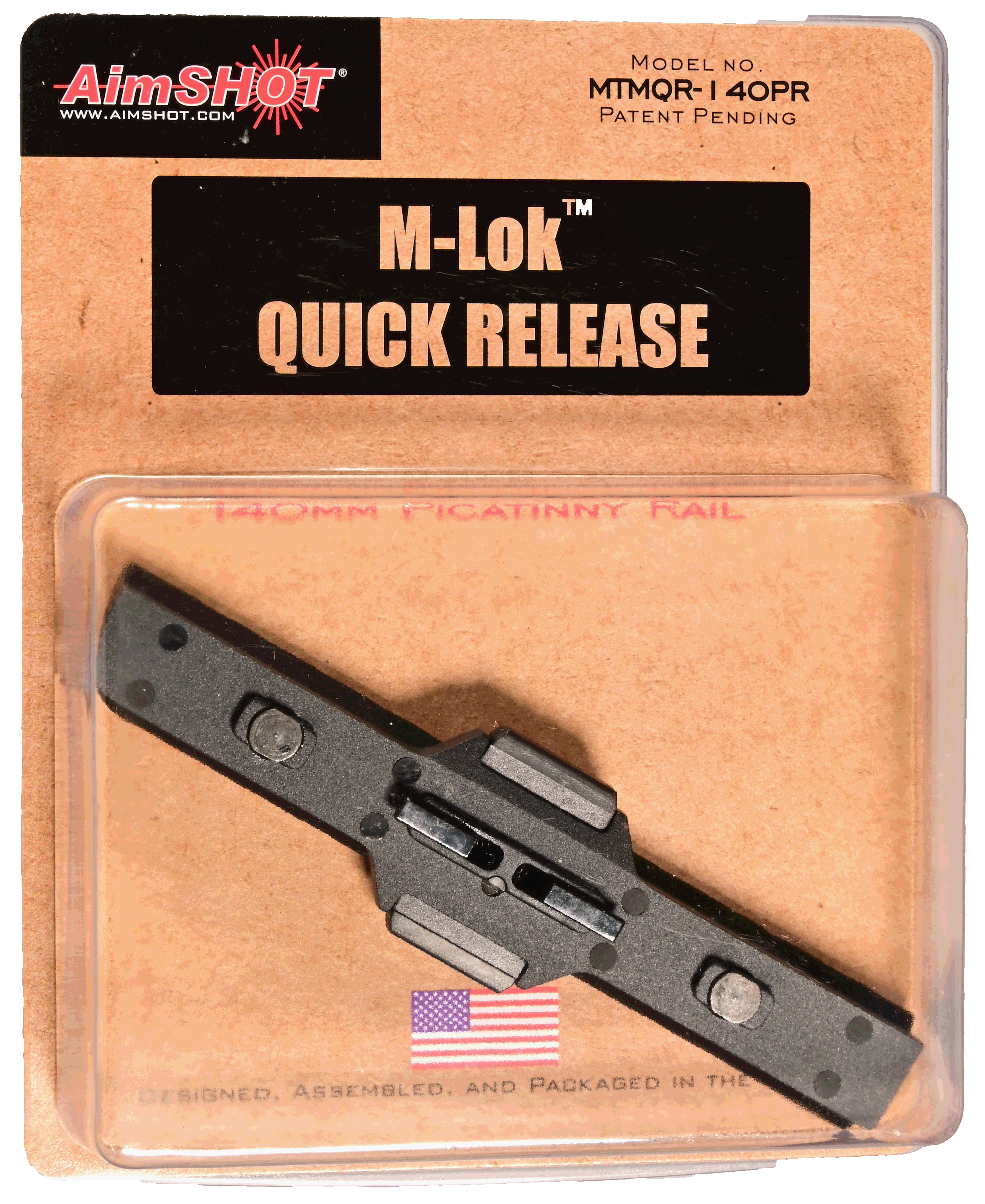 MLok Picatinny 140mm Picatinny Rail | AimShot