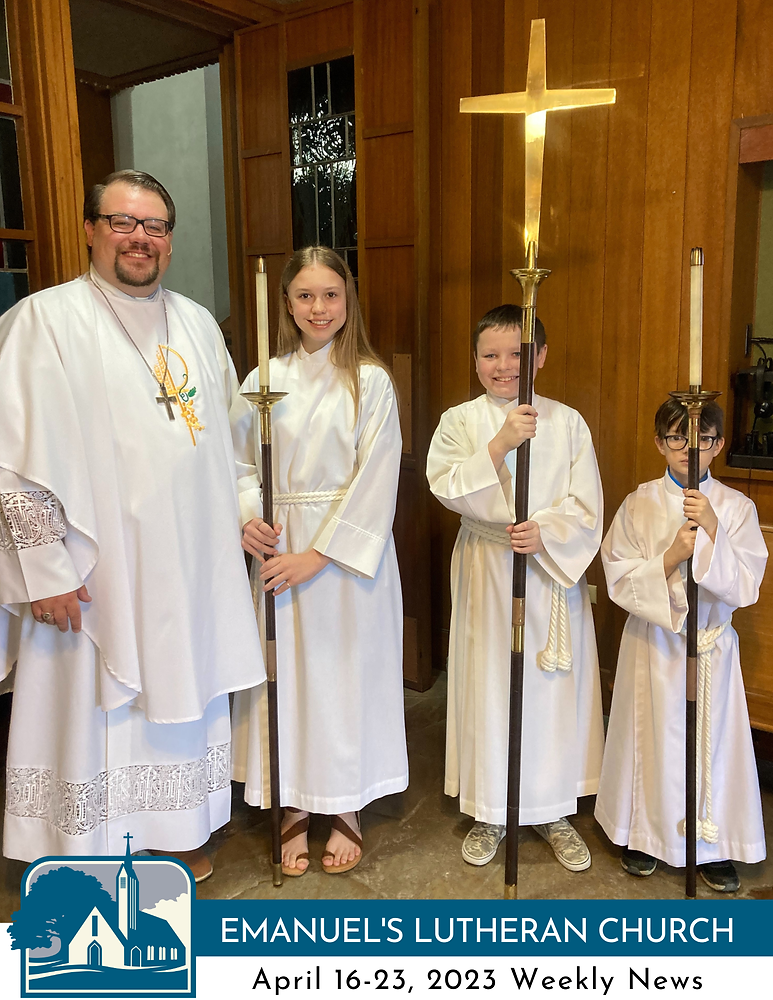 April 16-23, 2023 Weekly News