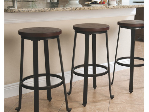 Challiman Bar Height Bar Stool | Texas Mega Gallery