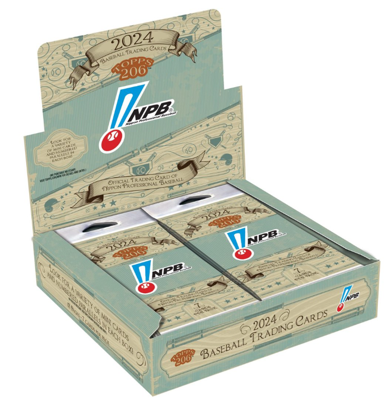 NPB 日本プロ野球 2024 TOPPS 206 Baseball Cards Box #トップス #野球カード #NPB | BROG水道橋店