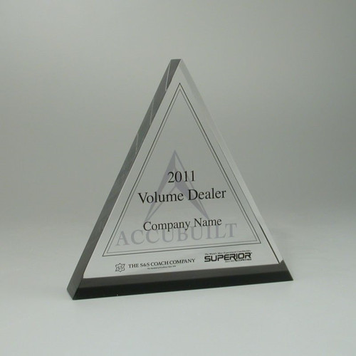 Trophy - Tombstone - Triangle and Pyramid - Volume Dealer