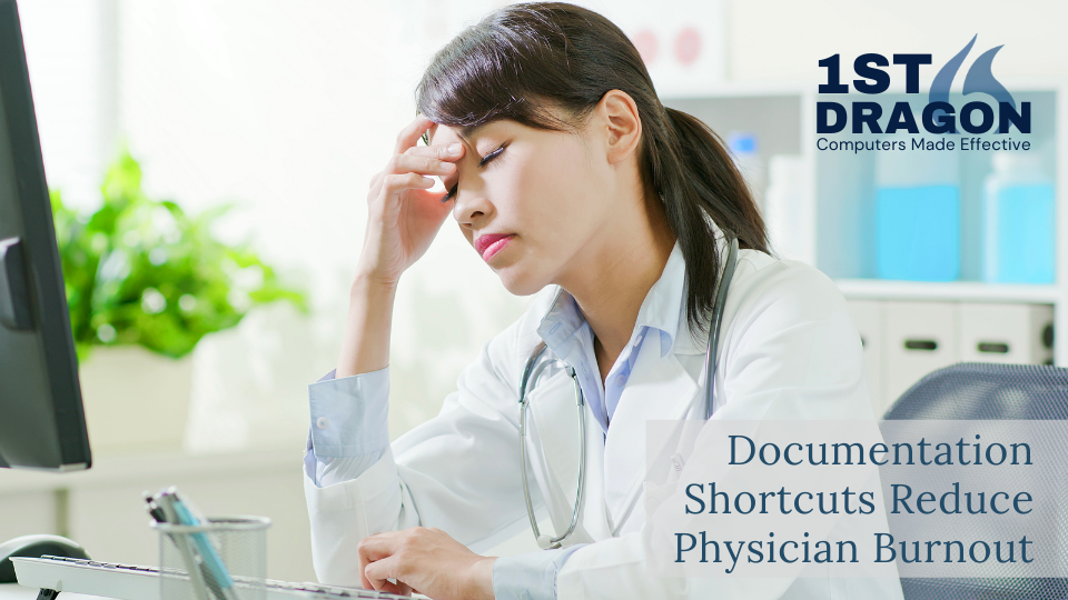 Addressing Physician Burnout With Smarter Documentation Inside Your EHR Addressing Physician Burnout With Smarter Documentation Inside Your EHR