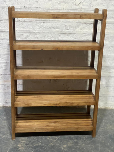 OLD TEAK WOOD RACK 5 LEVELS | Antikadubai