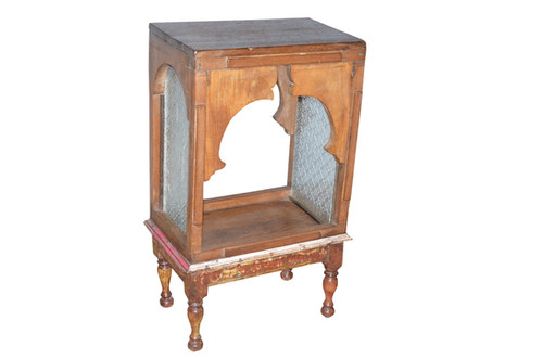 OLD BEAUTIFUL SMALL TEMPLE BED SIDE | Antikadubai